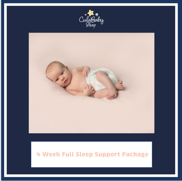 4-Week Baby Sleep Support Package: Paediatric Sleep Consultant - CulaBaby